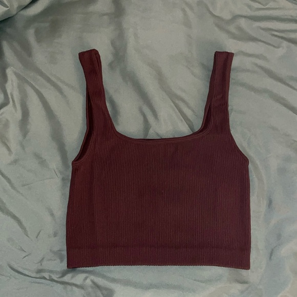 Zara | Tops | Zara Ribbed Cropped Tank Top | Poshmark